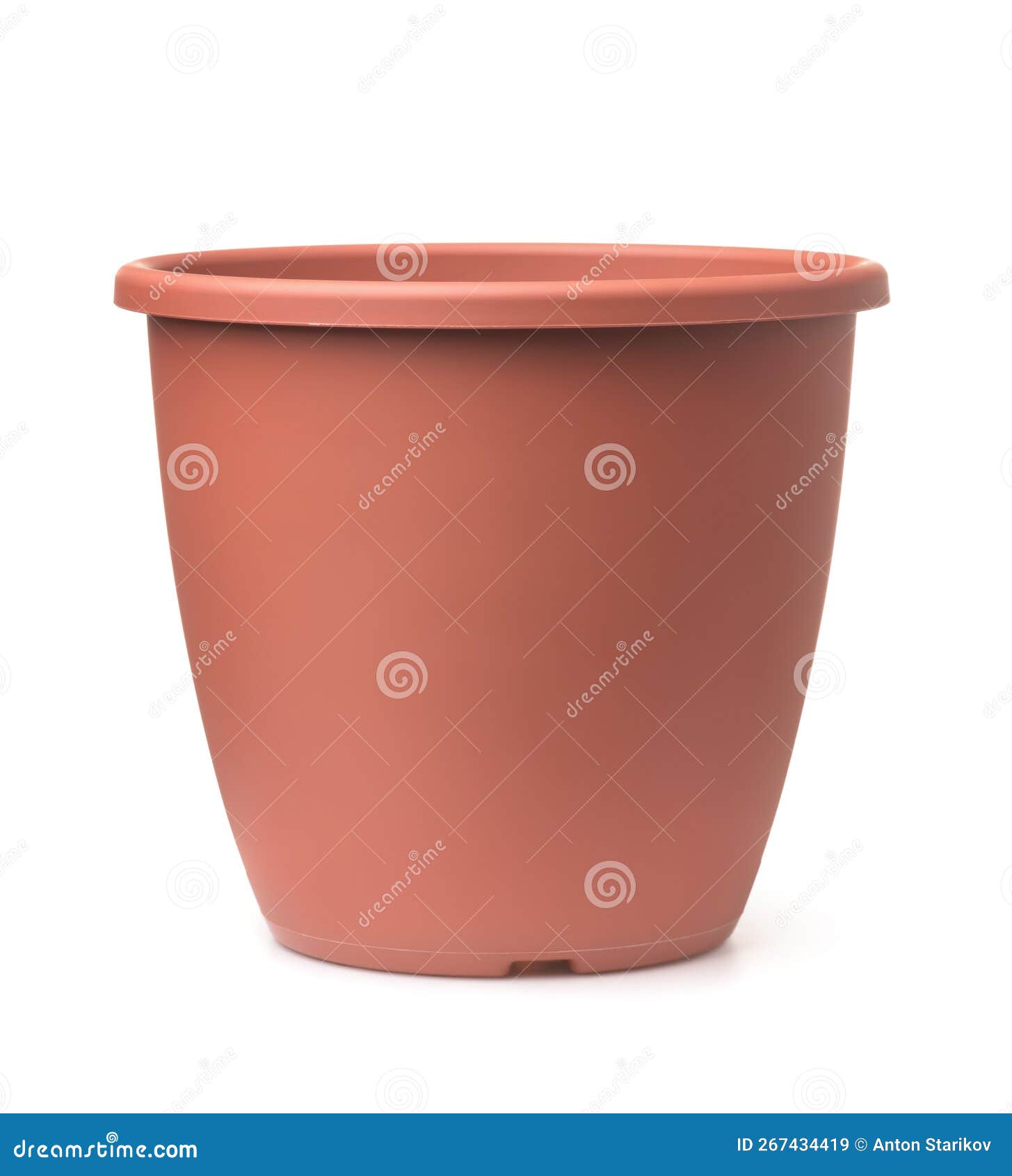 Front View of Empty Brown Plastic Flower Pot Stock Image - Image of ... Front View of Empty Brown Plastic Flower Pot Stock Image - Image of ...