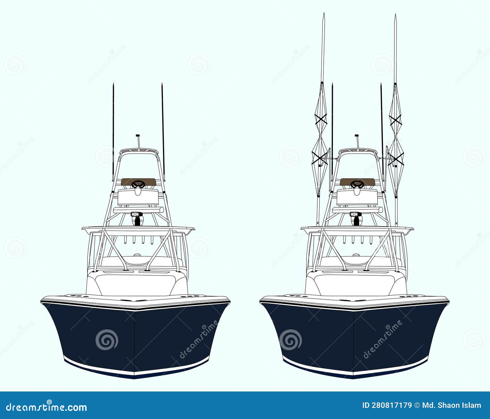 Boat Front Vector