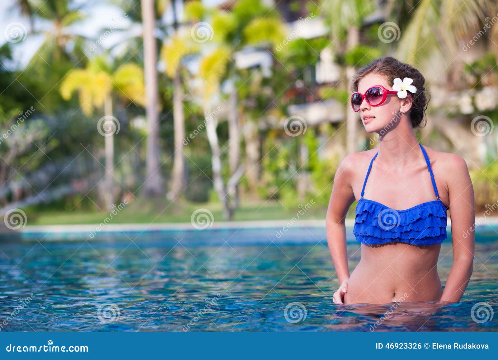 Front View of Fit Woman in Luxury Spa Pool Stock Photo - Image of ... Front View of Fit Woman in Luxury Spa Pool Stock Photo - Image of ...