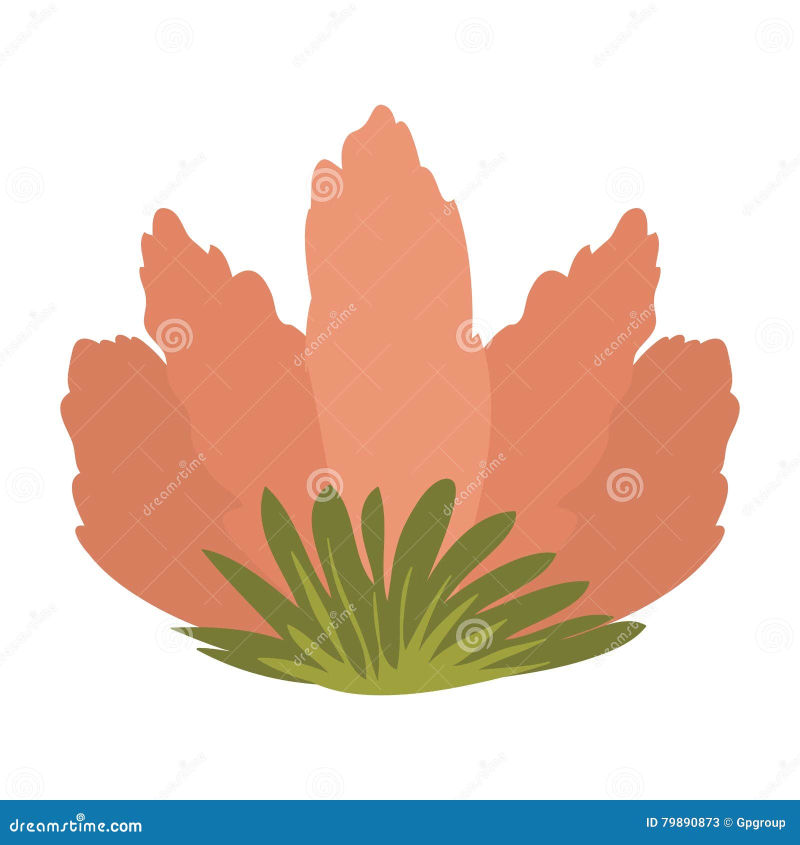 Top View Flower Cross Icon Color Outline Vector | CartoonDealer.com ...