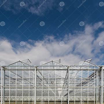Front view of a greenhouse stock image. Image of exterior - 25561169