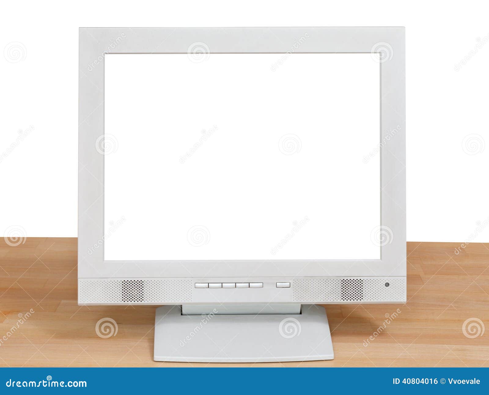 Old Computer Monitor Front