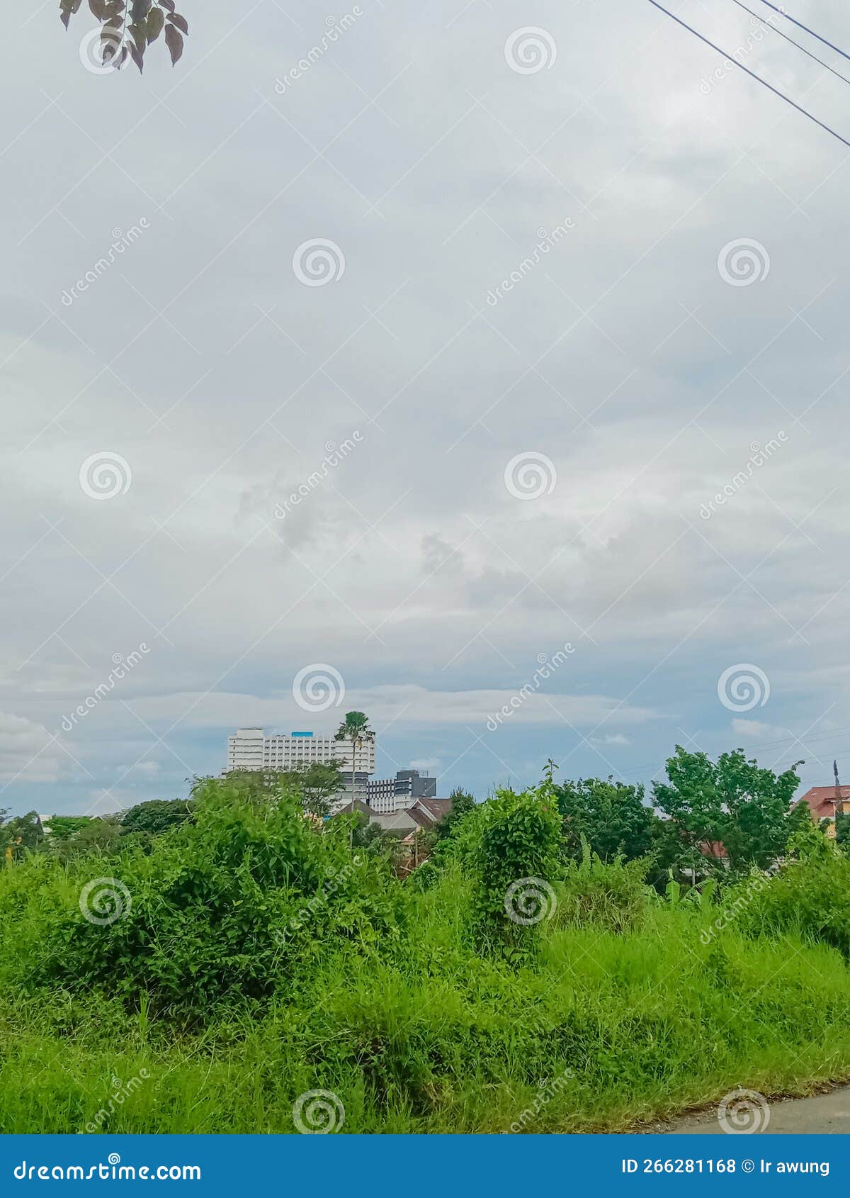 The Front View of the House is Very Beautiful and Cool Stock Photo ...