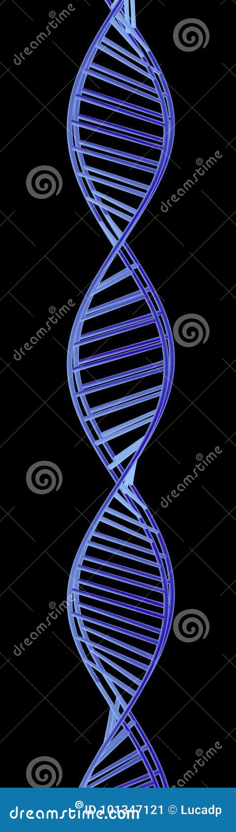Human dna scan stock illustration. Illustration of idea - 101347121