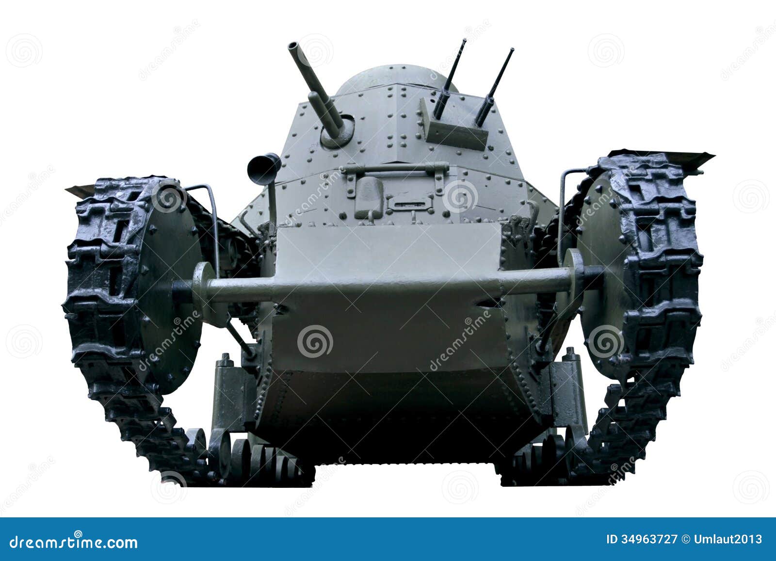 Front view of a light tank stock image. Image of power - 34963727