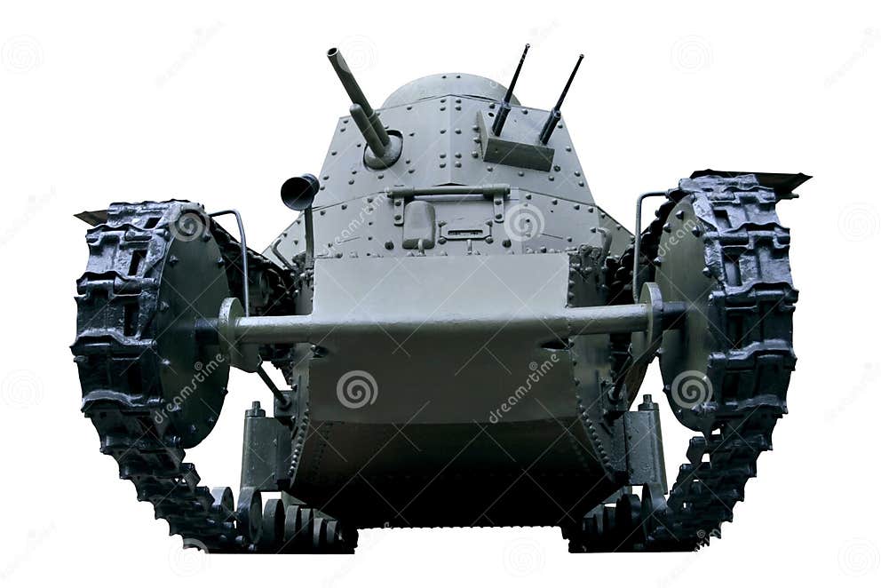 Front view of a light tank stock image. Image of power - 34963727