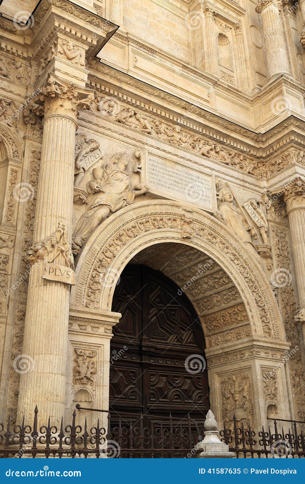 Entrance Of The Cathedral Stock Photo | CartoonDealer.com #3637740