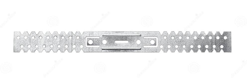 Front View of Metal Universal Drywall Bracket Stock Image - Image of ...