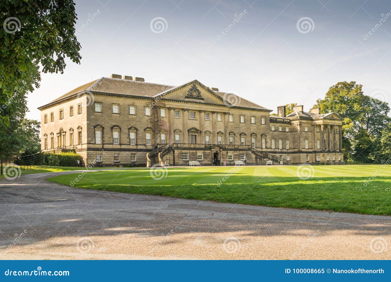 Front View of Nostell Priory, Yorkshire Editorial Image - Image of ...