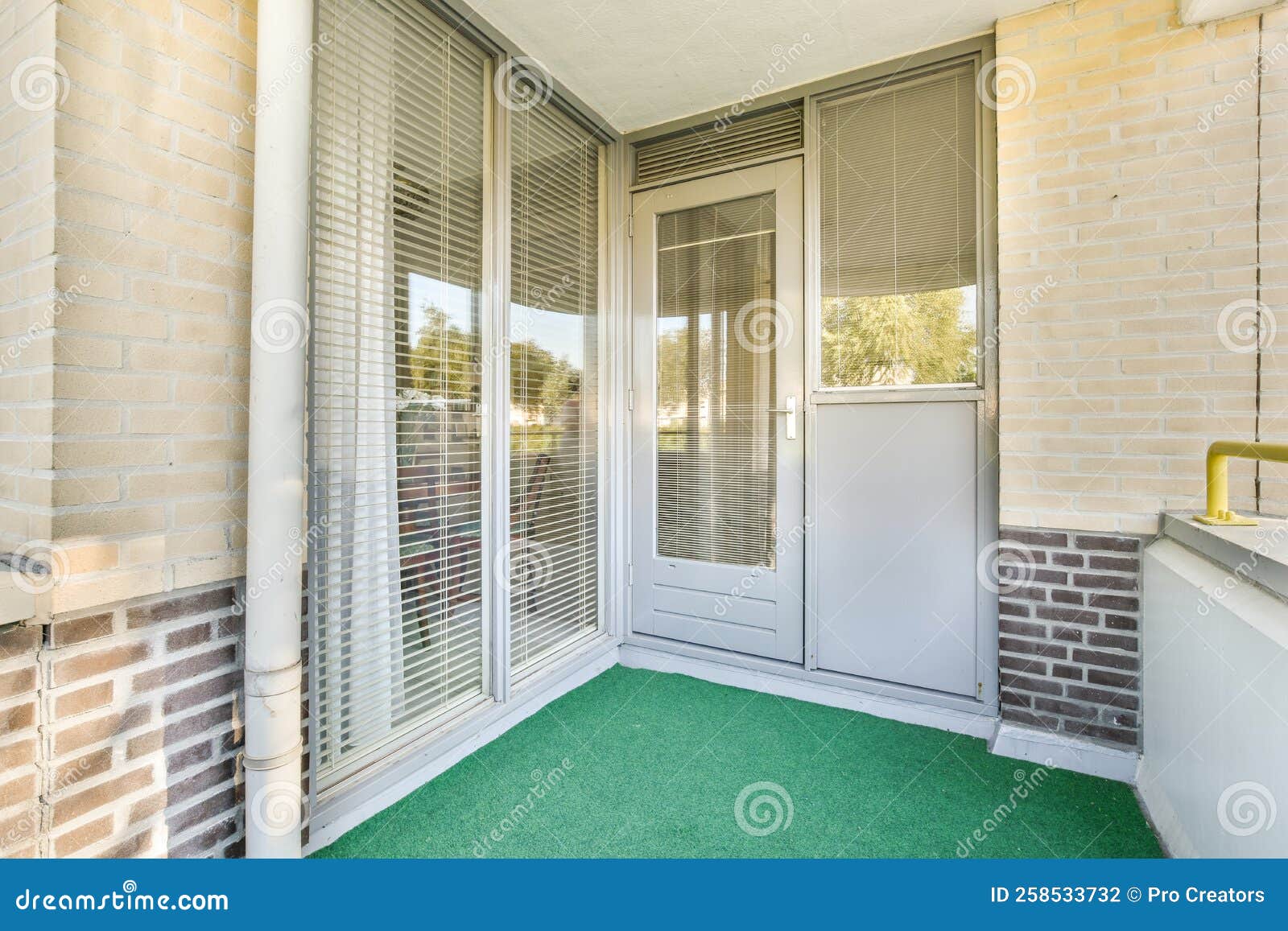 View of Opposite Building from Balcony Stock Photo - Image of view ...