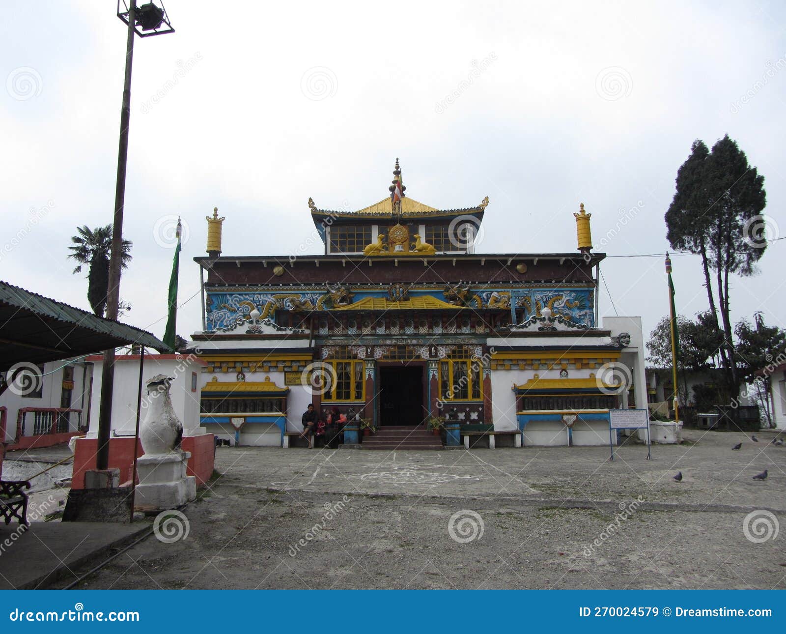 Old Ghoom Monastery Darjeeling Editorial Stock Image - Image of front ...