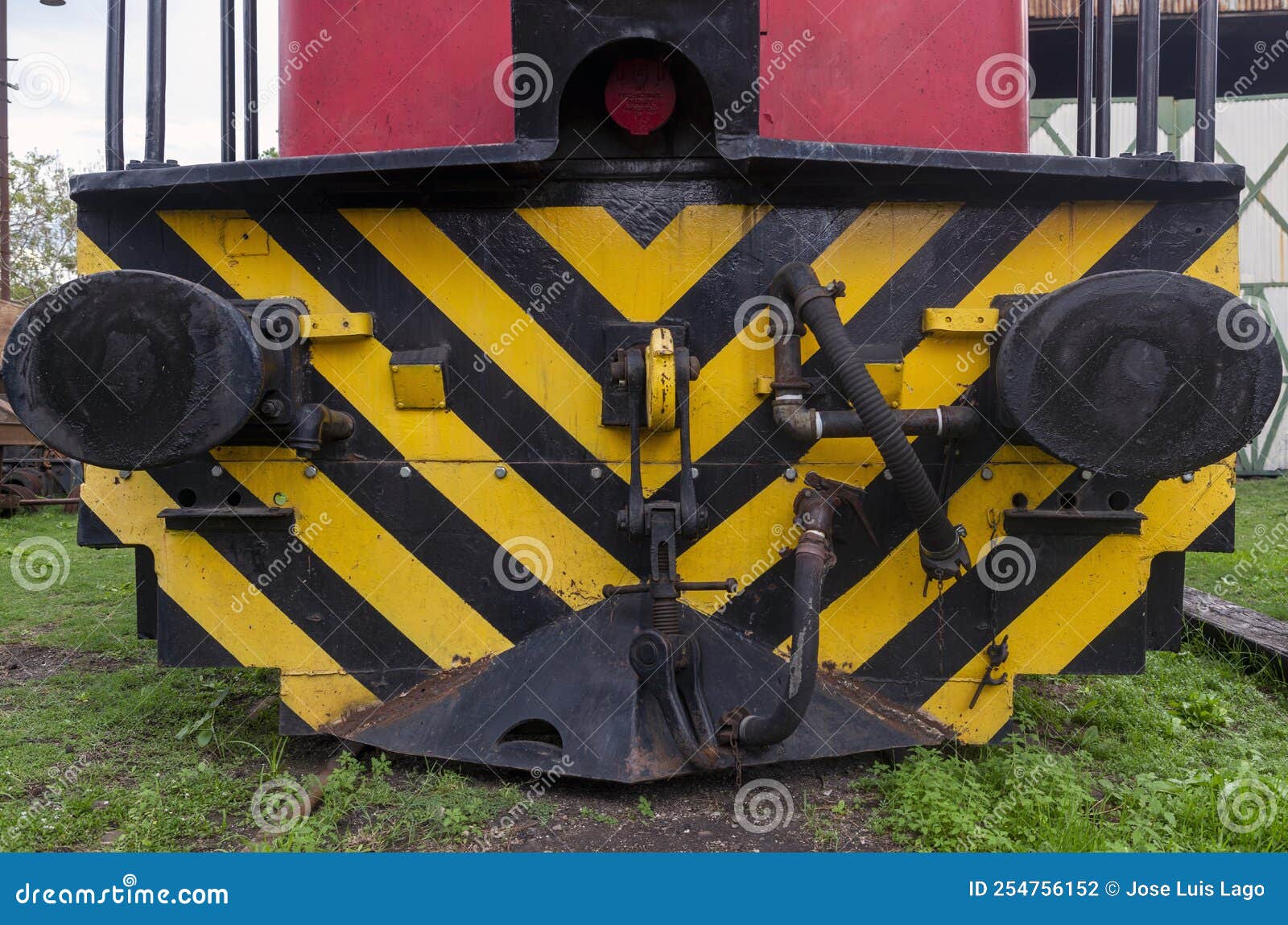Close Up Shot of Old Train Front Stock Photo - Image of vehicle ...