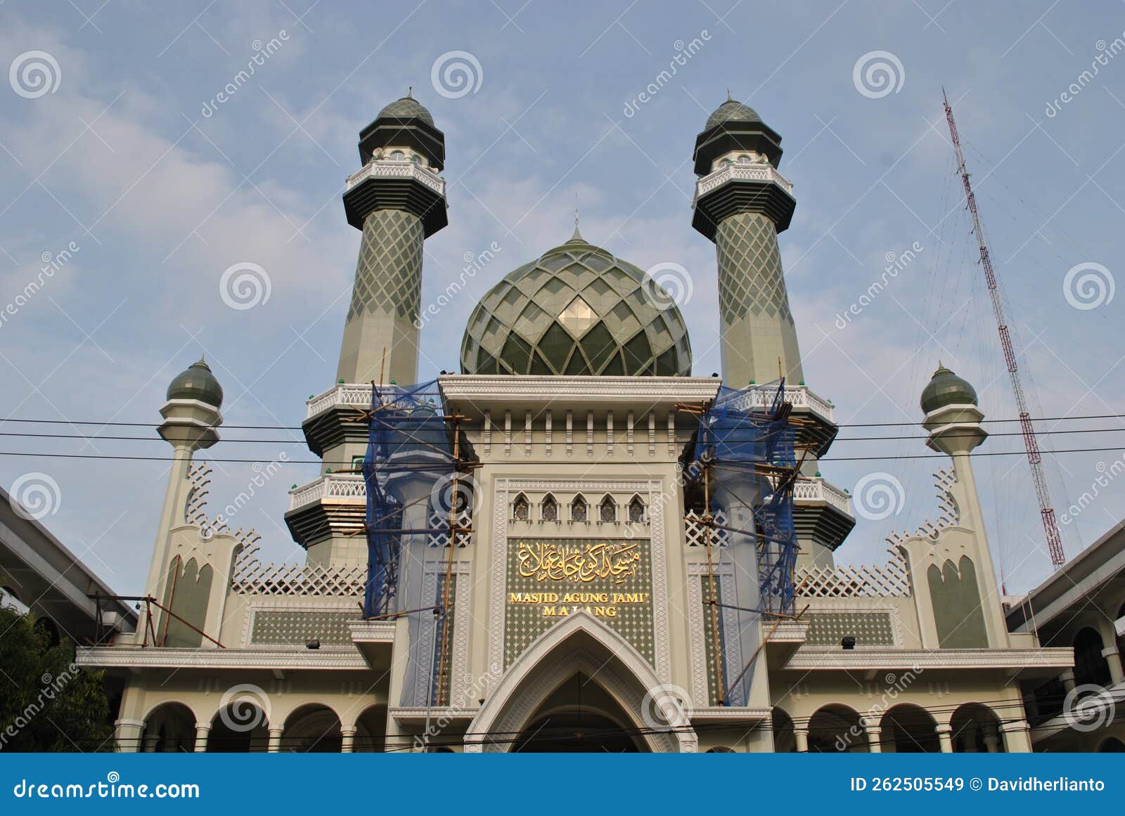 One of the Largest Mosques in Malang that Known As the Jami Mosque that ...