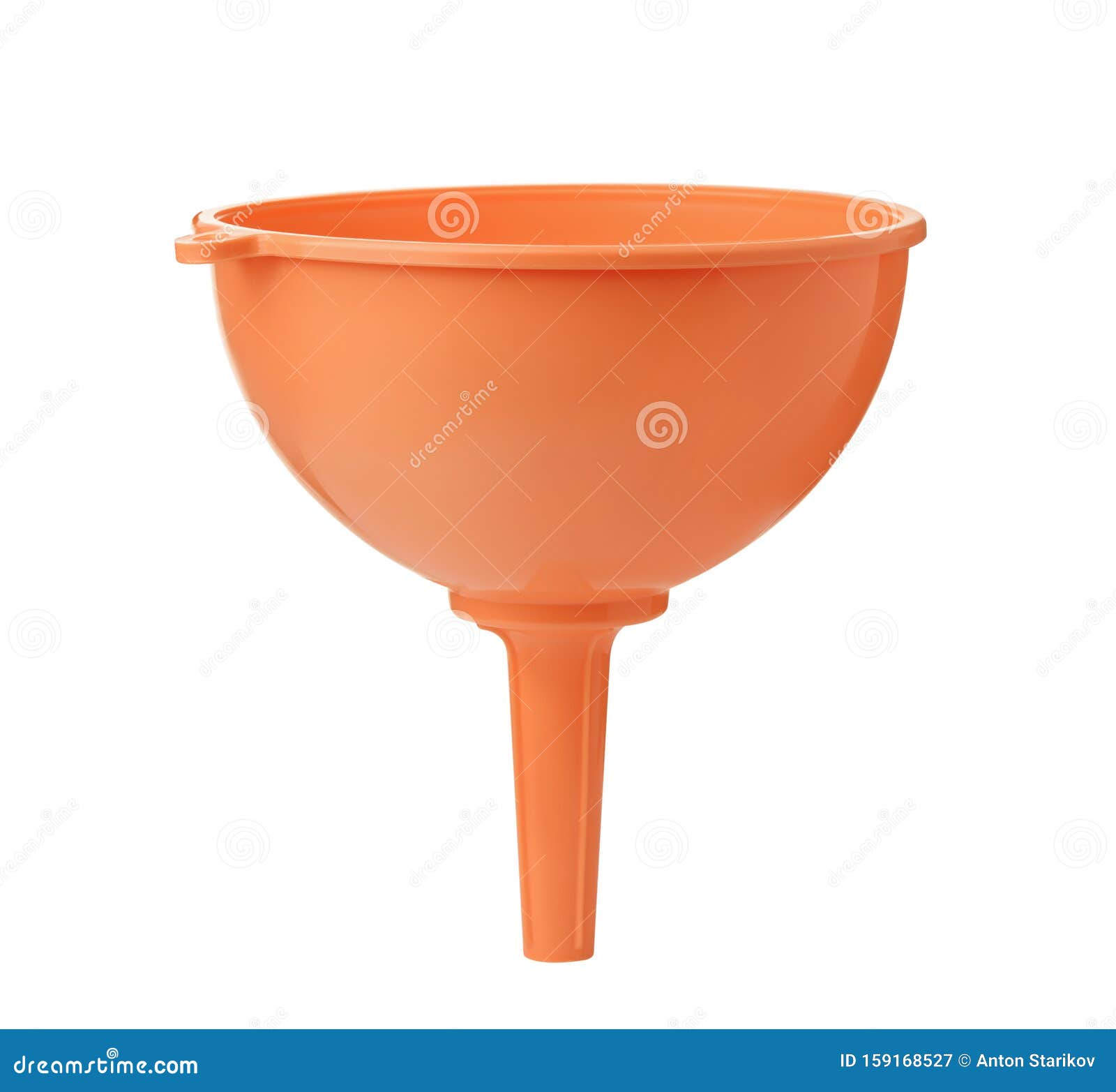 Plastic Funnel Isolated On White Background Royalty-Free Stock Image ...