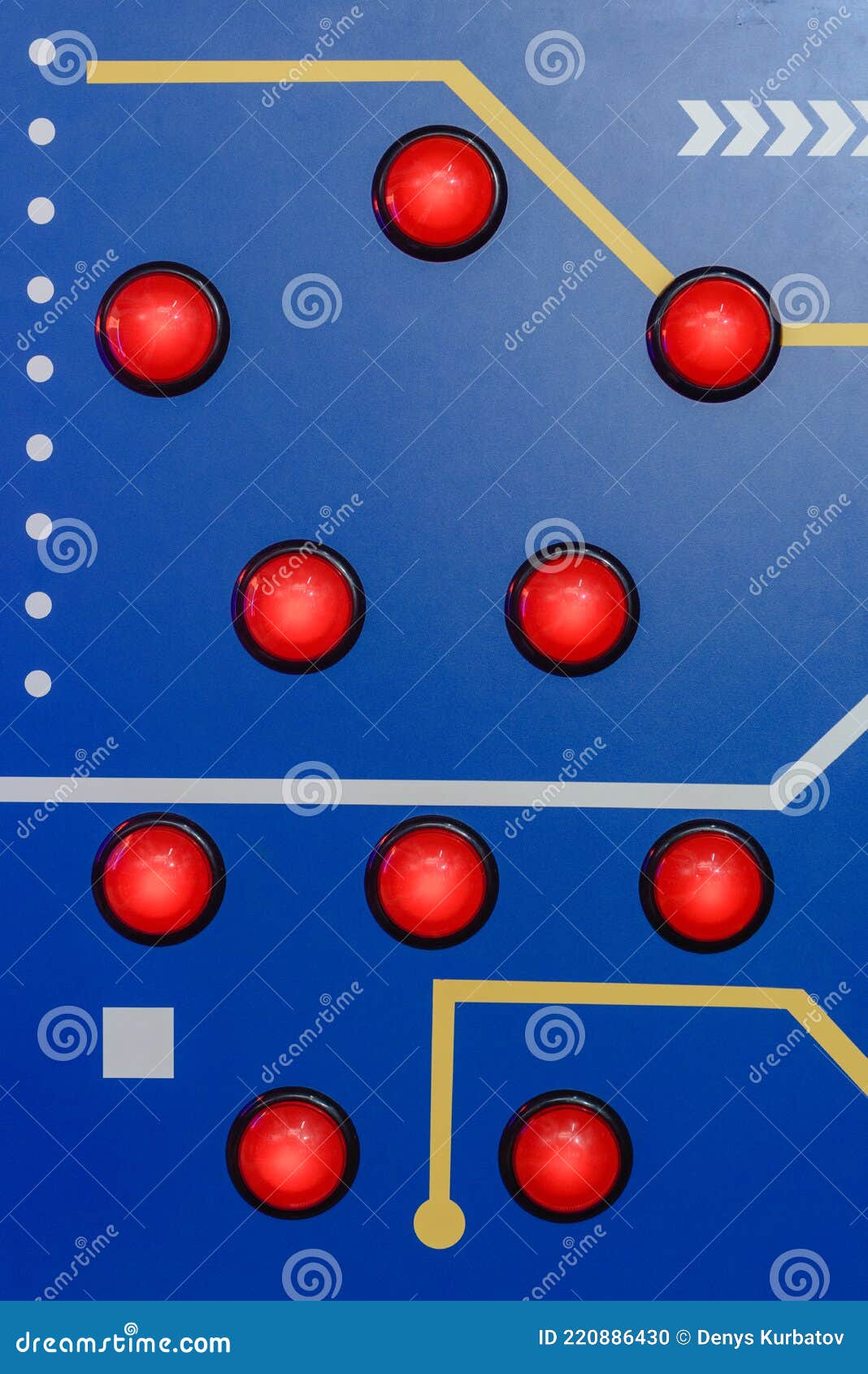 Recreational Arcade Machine Stock Photo - Image of lifestyle, activity ...