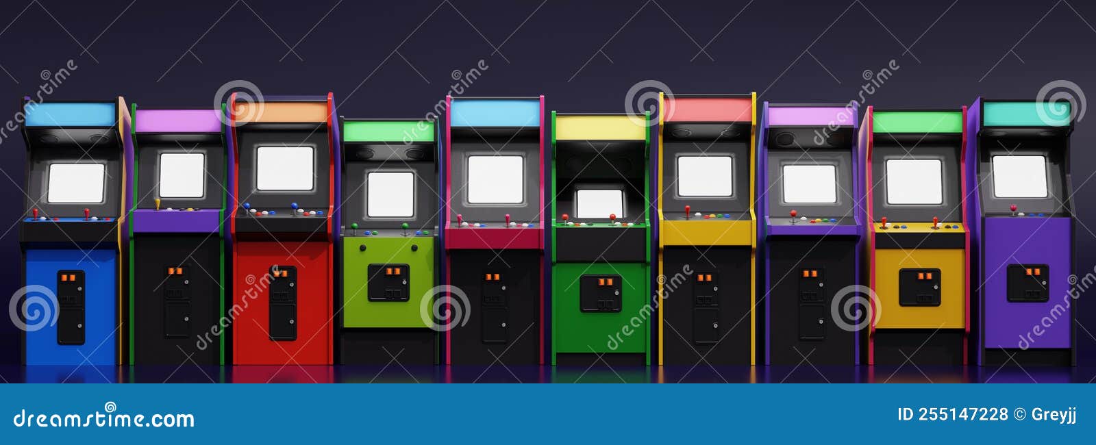 342 Retro Arcade: A Nostalgic And Retro Background Featuring A Vintage ...