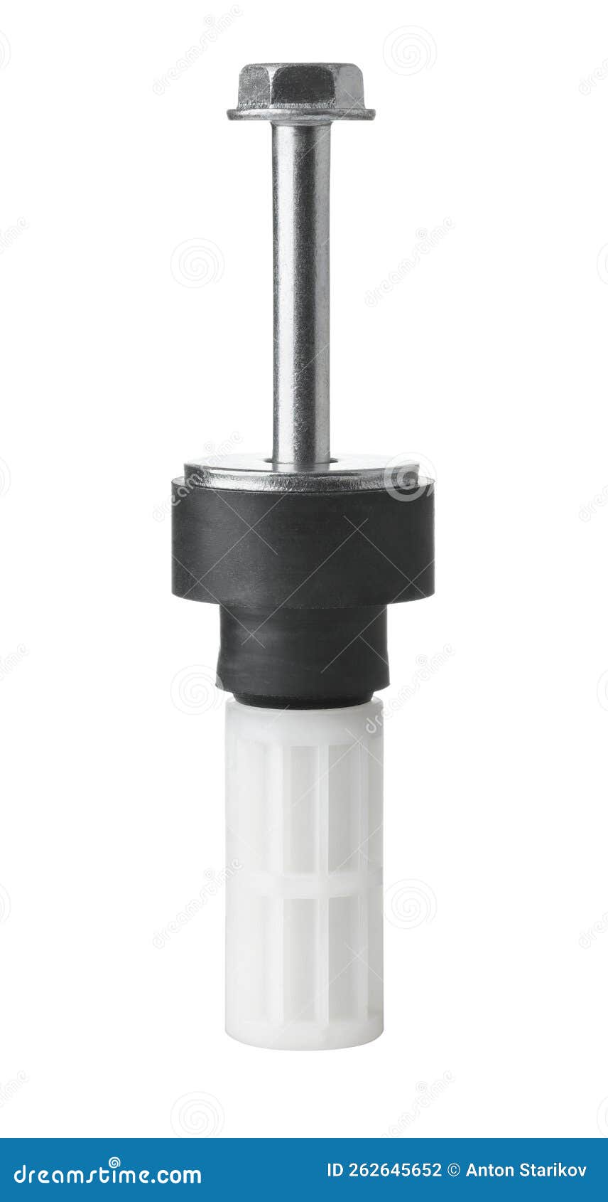 Front View of Shipping Bolt Stock Photo - Image of anchor, metal: 262645652