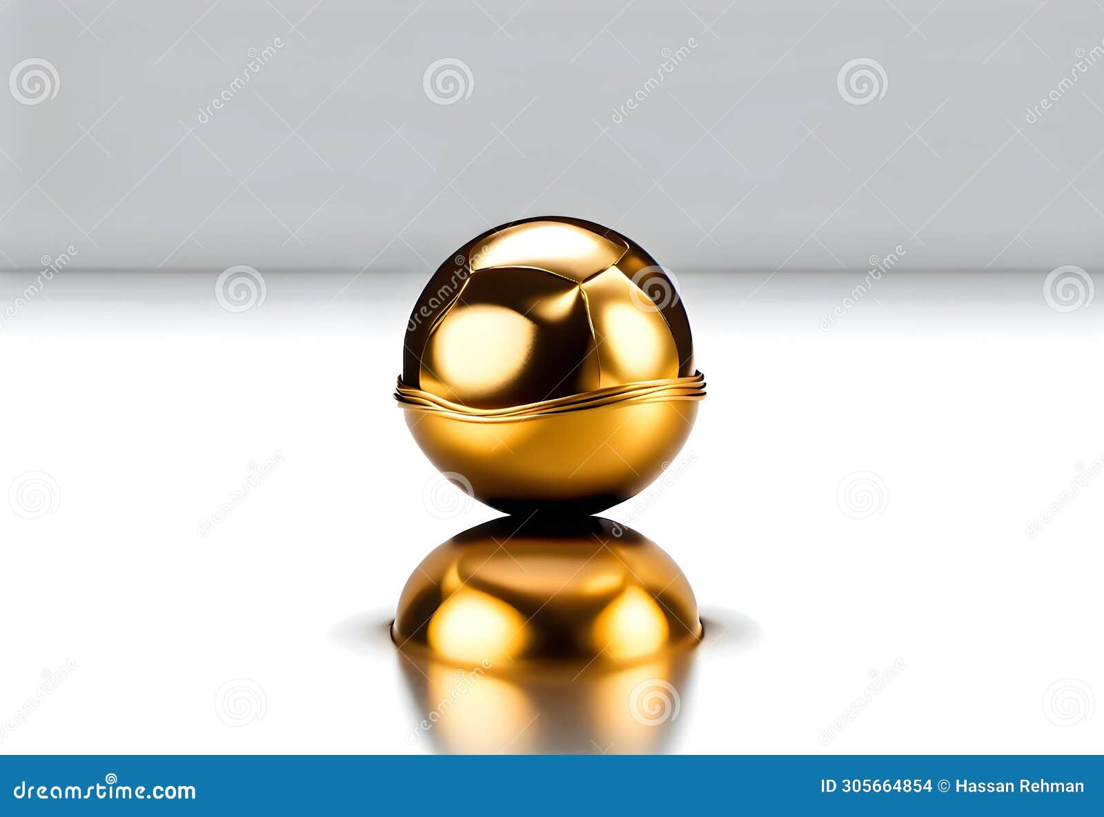Front View of Single Chocolate Ball Stock Illustration - Illustration ...
