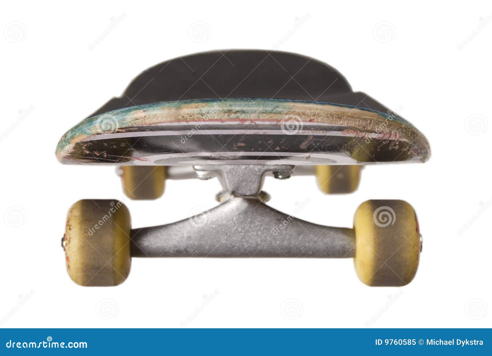 Front View Skateboard On White Background Royalty Free Stock Photo ...