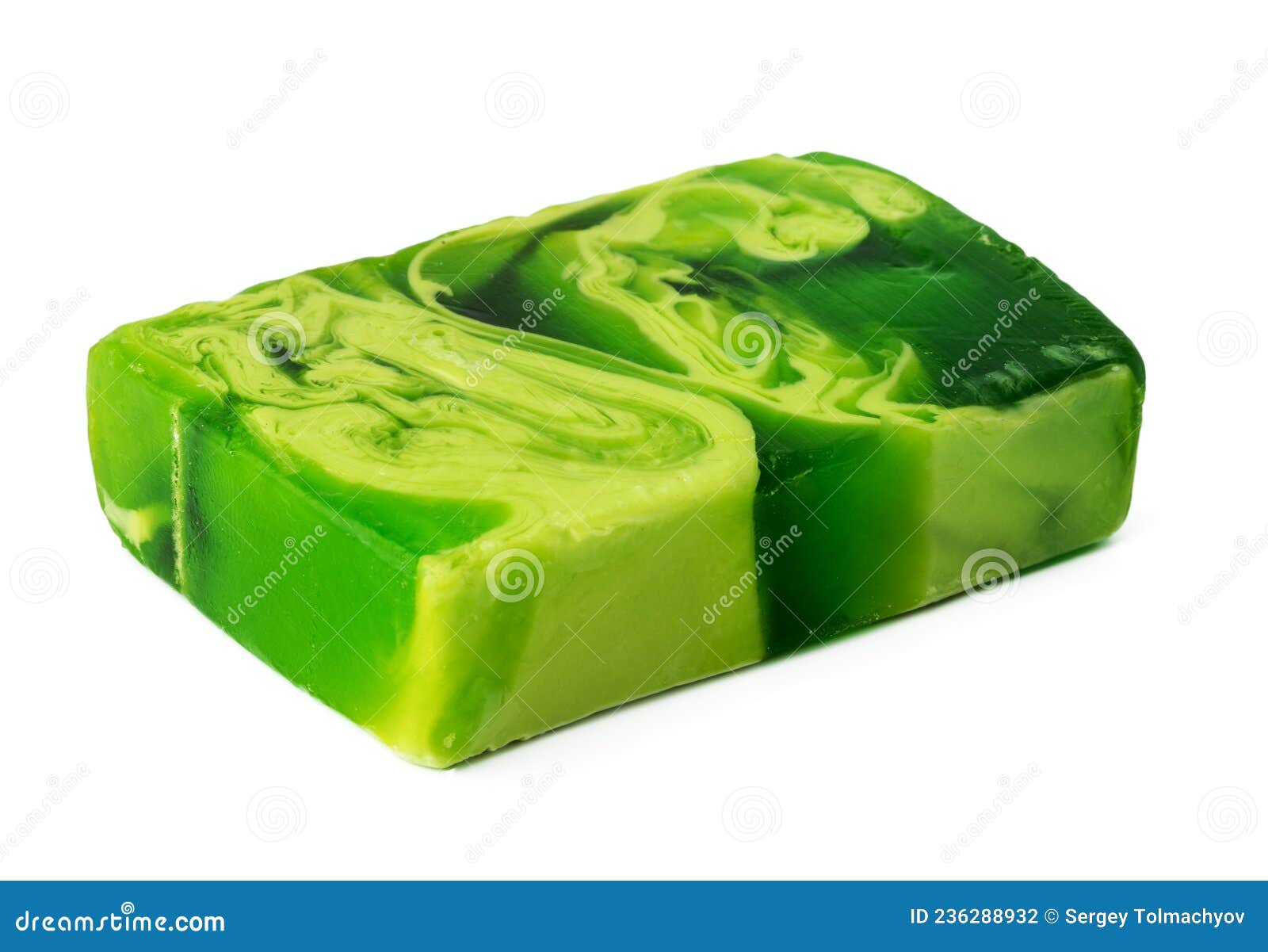Front View of Soap Bars Isolated on White Background Stock Photo ...