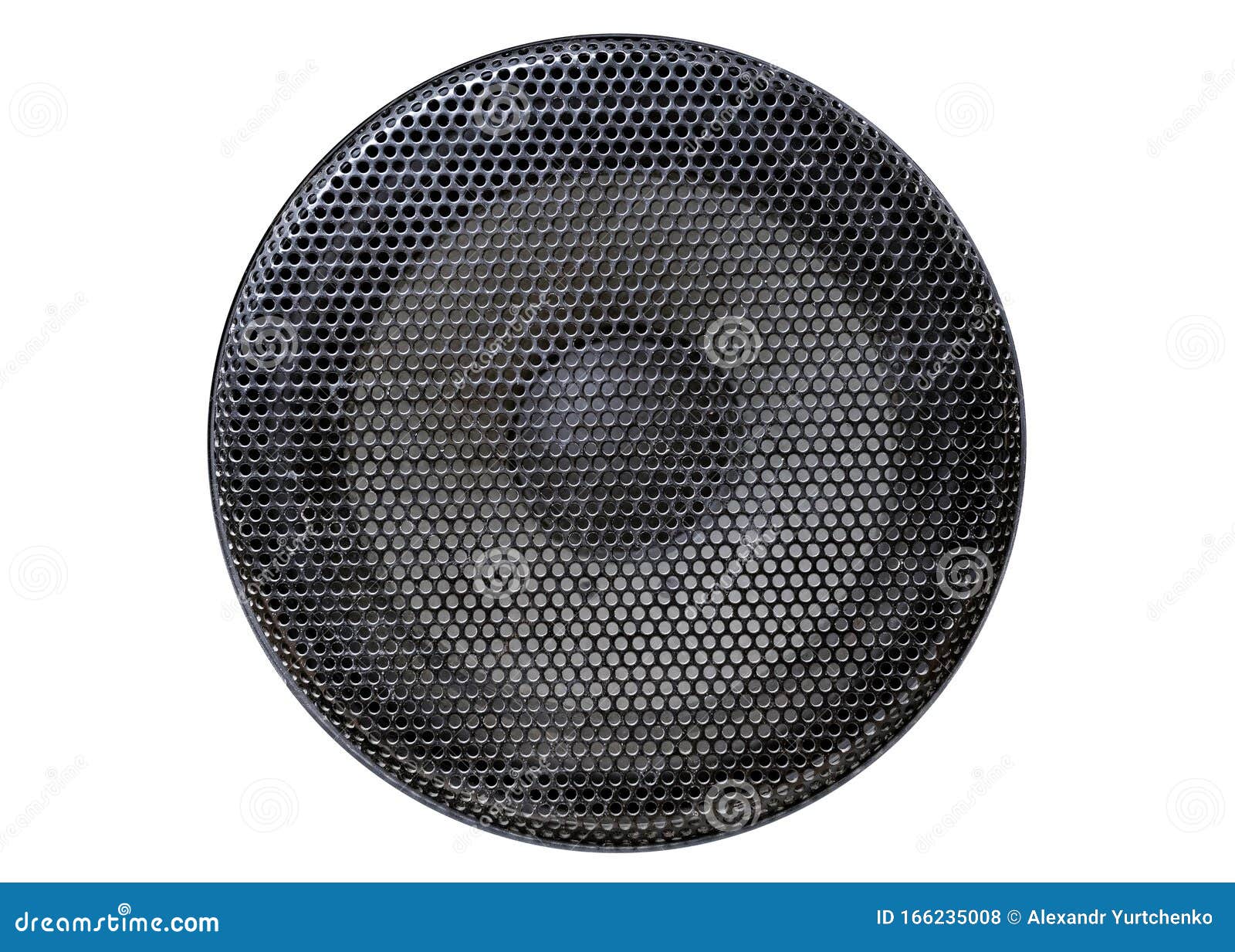 Front View of a Sound System Speaker Stock Photo - Image of electronic ...