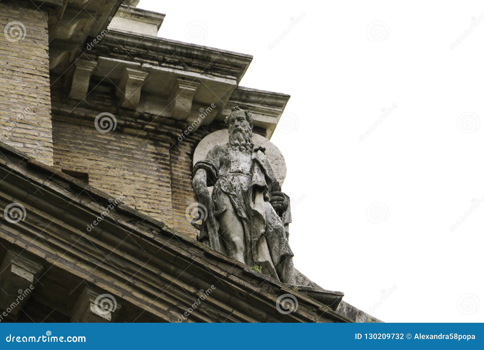 Front View of St Paul Statue Editorial Photography - Image of religion ...