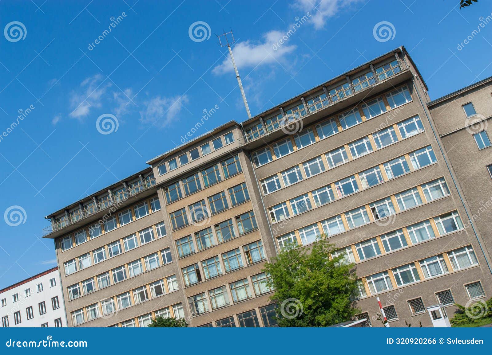Front View of the Stasi Headquarters Museum Stock Photo - Image of ...