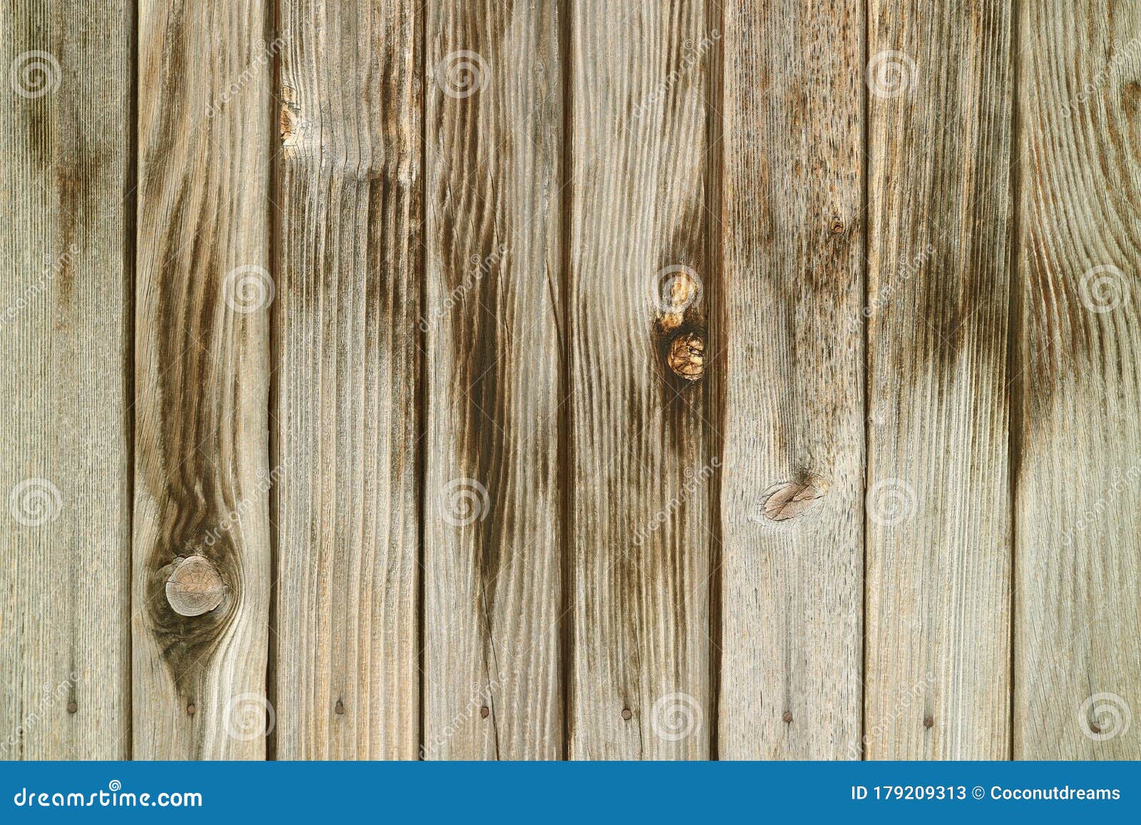 Front View of the Texture of Old Wooden Fence Stock Image - Image of ...