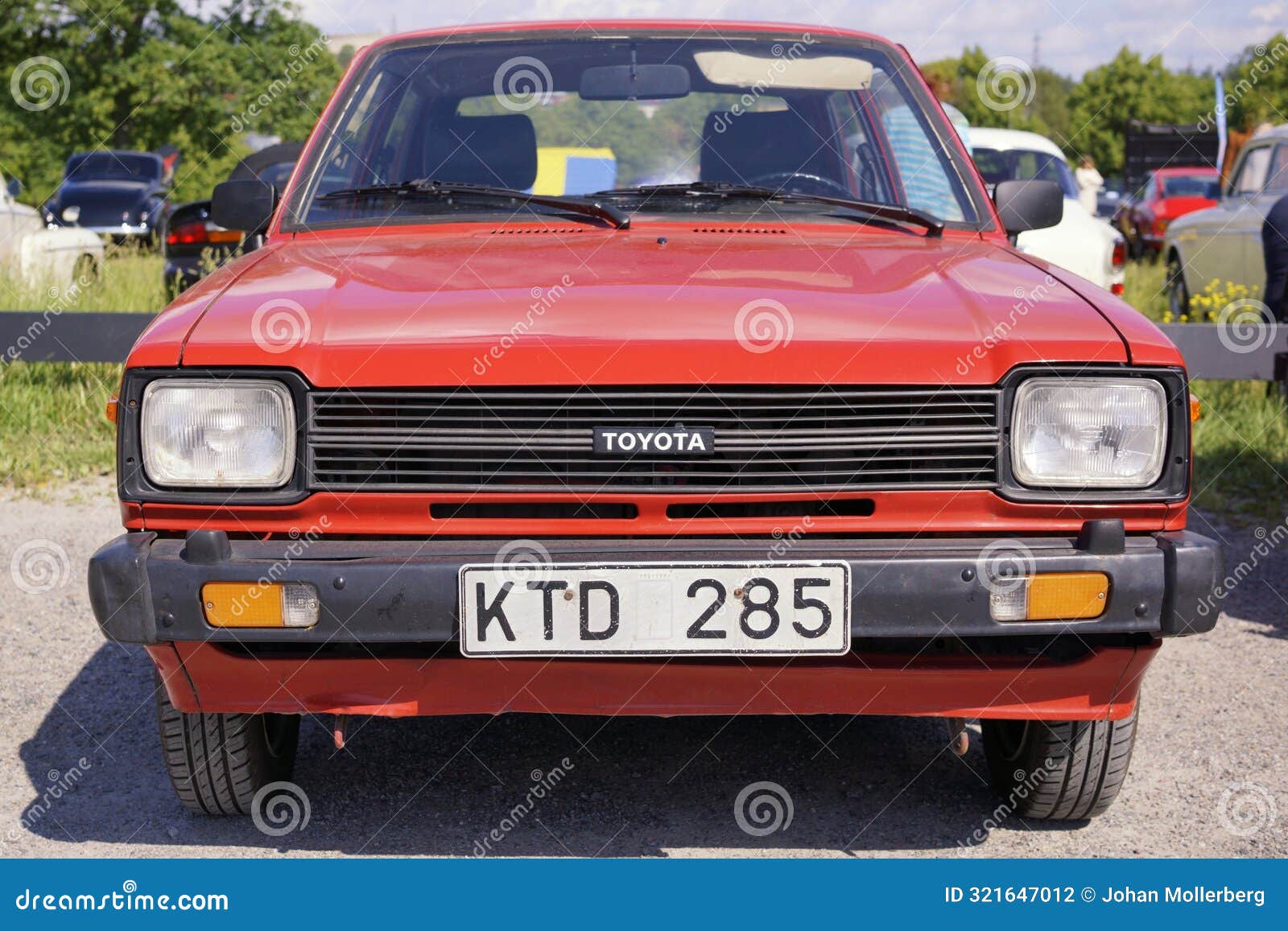 Front View of Toyota Starlet Editorial Photography - Image of front ...
