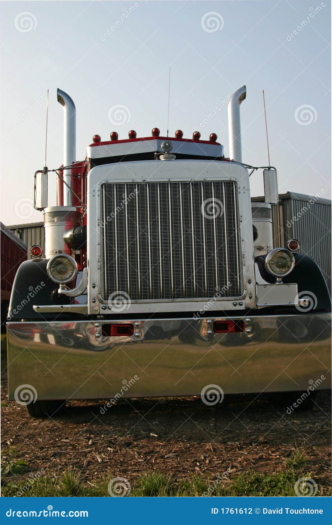 Front View Of Truck Stock Photography - Image: 1761612