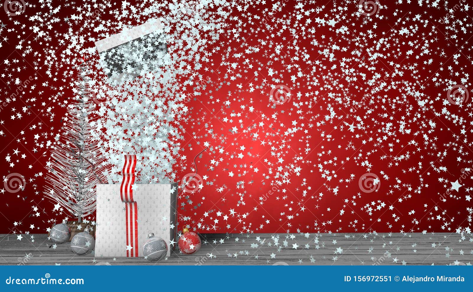 Gift Box Exploding Cartoon Vector | CartoonDealer.com #17464367