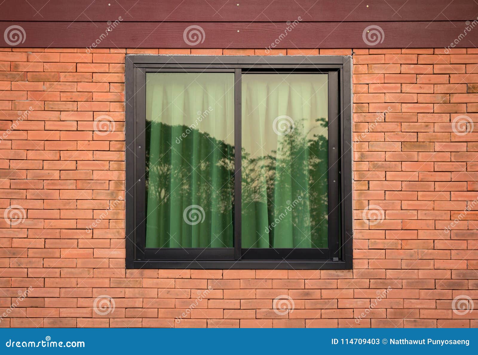 Front View of Window Exterior Stock Image - Image of hotel, apartment ...