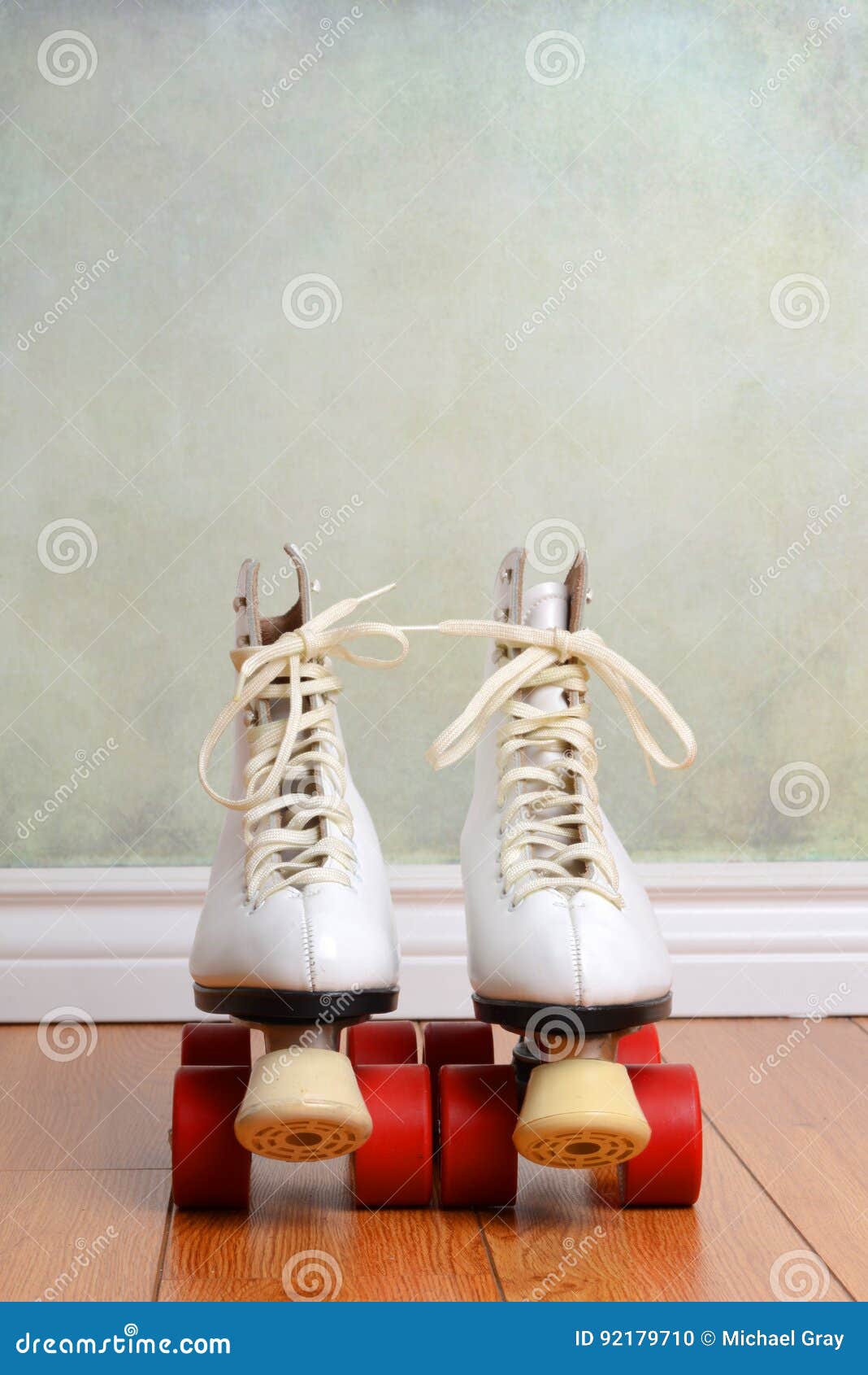 Front View Women Quad Roller Skates Stock Photo - Image of ladies, four ...