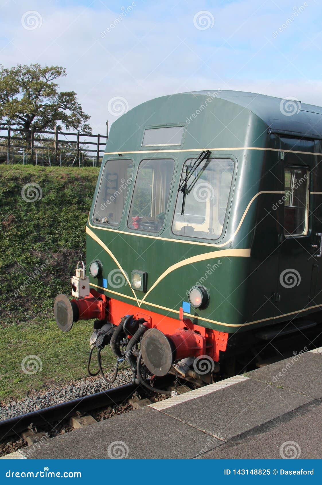 Diesel Railcar Train Unit. stock image. Image of transport - 143148825