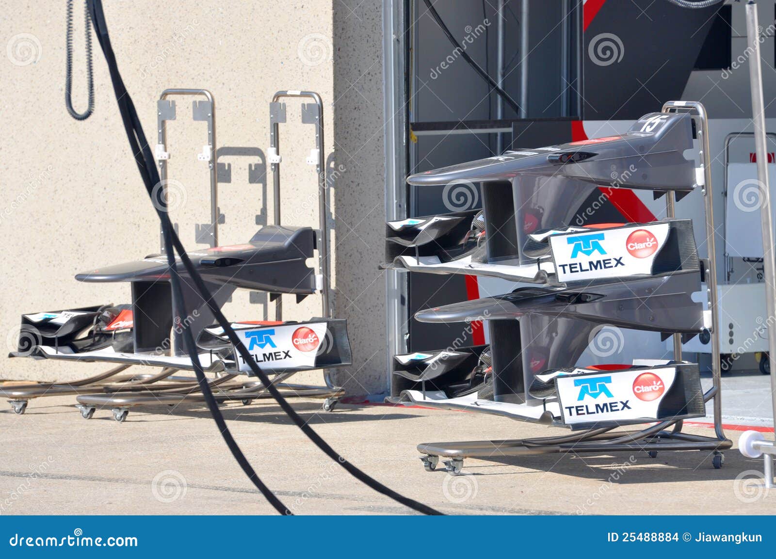 Front Wing of Sauber Racing Car in 2012 F1 Editorial Stock Image ...