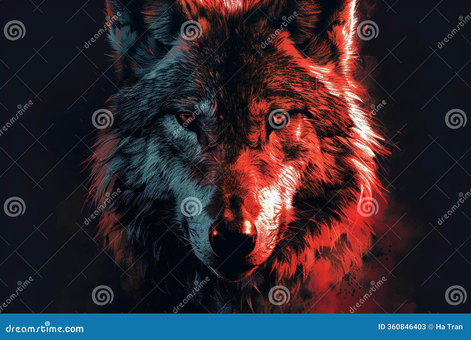 The Front of a Wolf Symbol for Logo, High Quality, High Resolution ...
