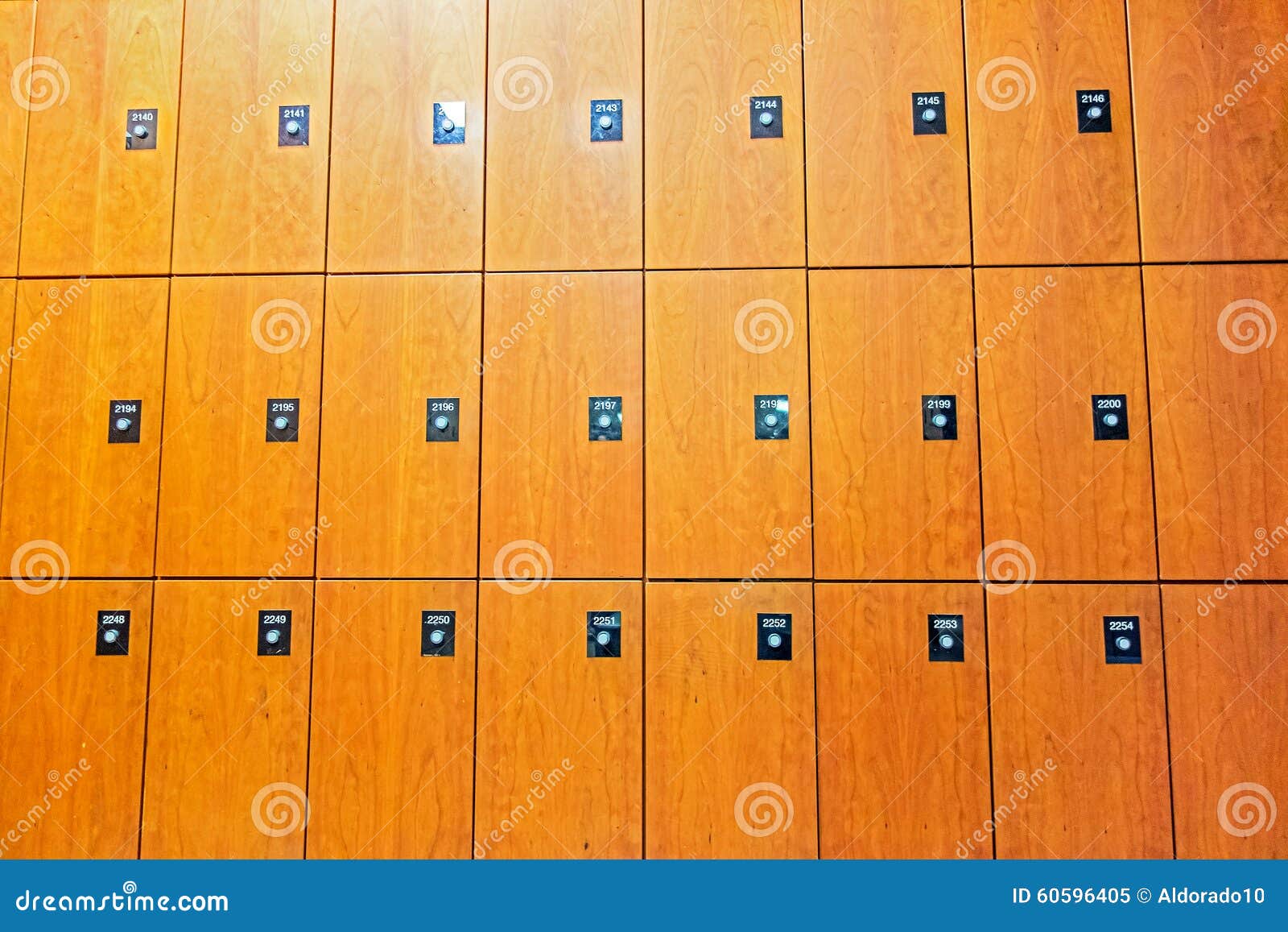 Front of wooden locker stock image. Image of room, safe - 60596405