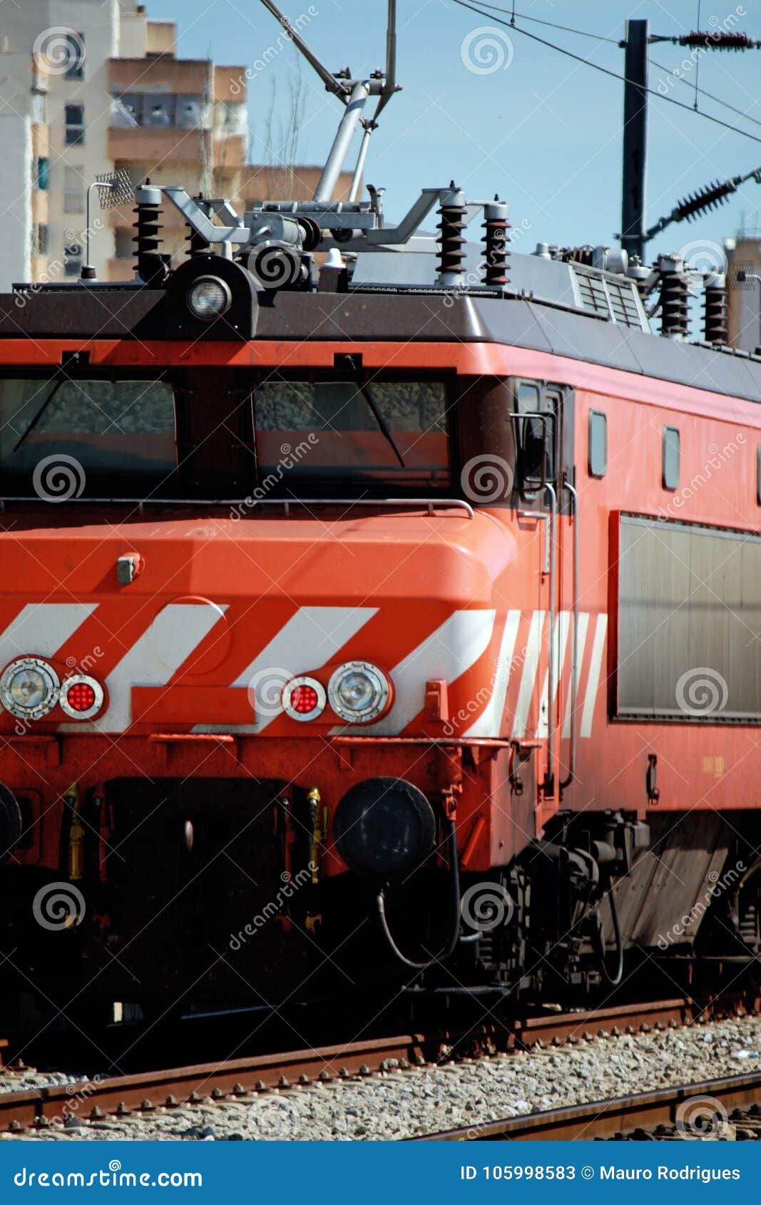 Frontal part of the train stock image. Image of voyage - 105998583