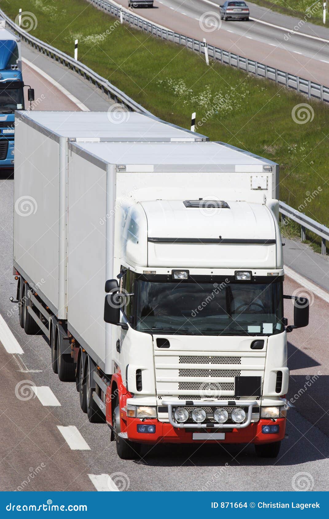 Frontal-truck-view stock photo. Image of lorry, transport - 871664