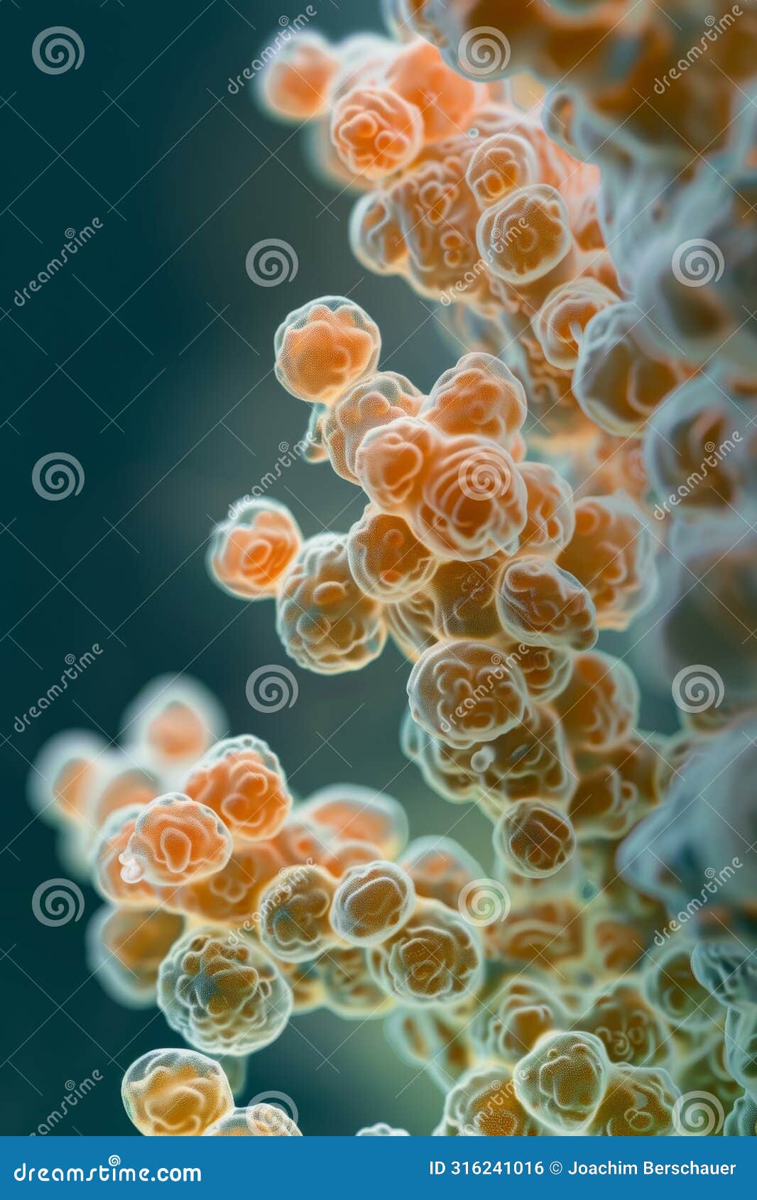 Frontal View Photography of Staphylococcus Aureus in Hard Light with ...