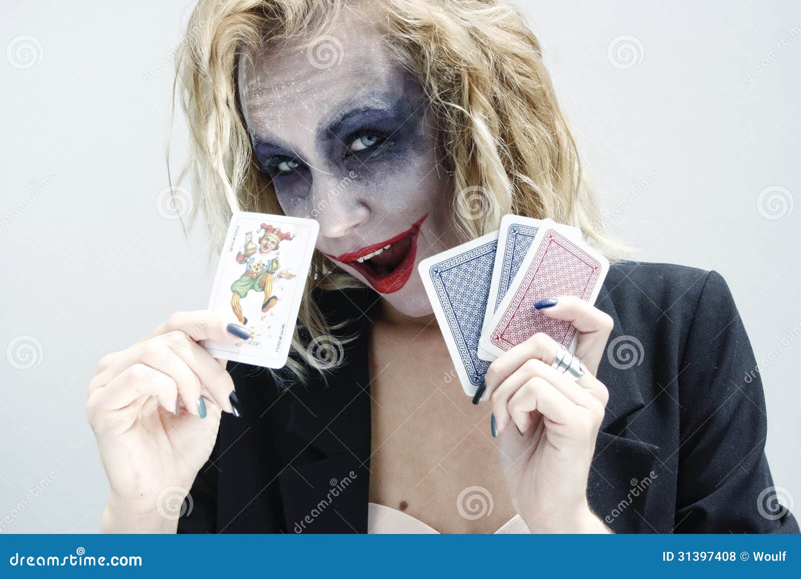 Fronte del burlone fotografia stock. Immagine di istrionismo - 31397408