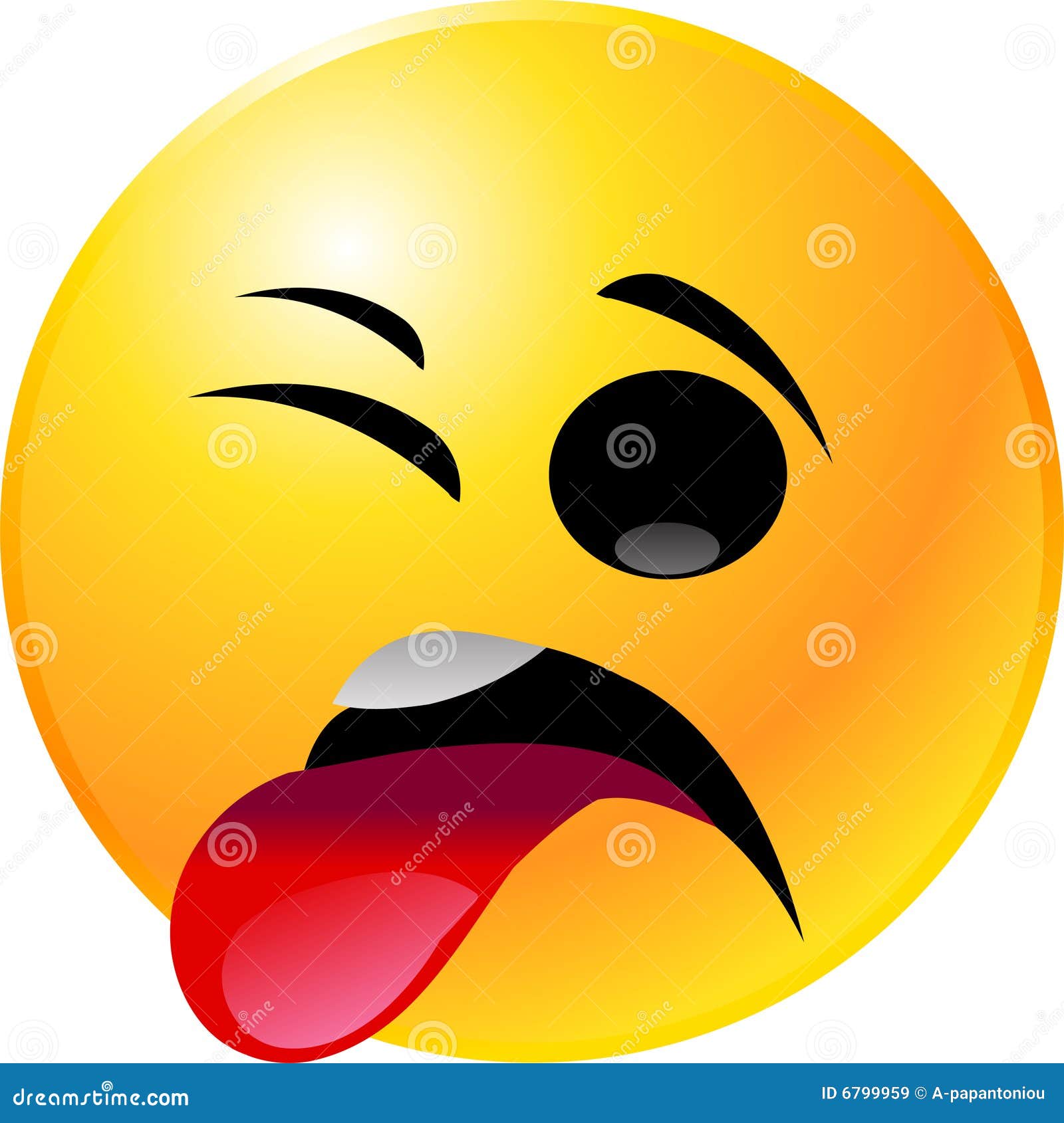 Fronte Di Smiley Del Emoticon Illustrazione Vettoriale - Illustrazione ...