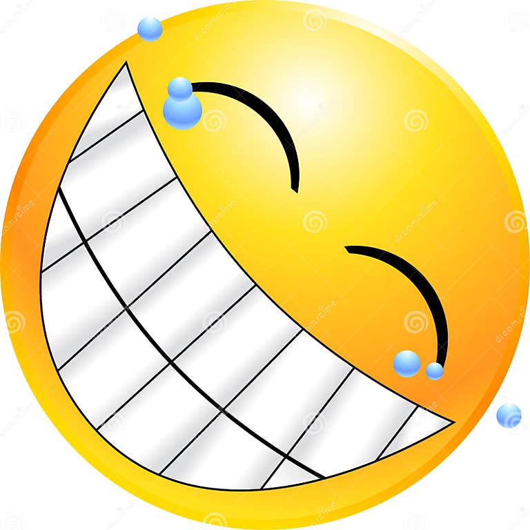 Fronte Di Smiley Del Emoticon Illustrazione Vettoriale - Illustrazione ...