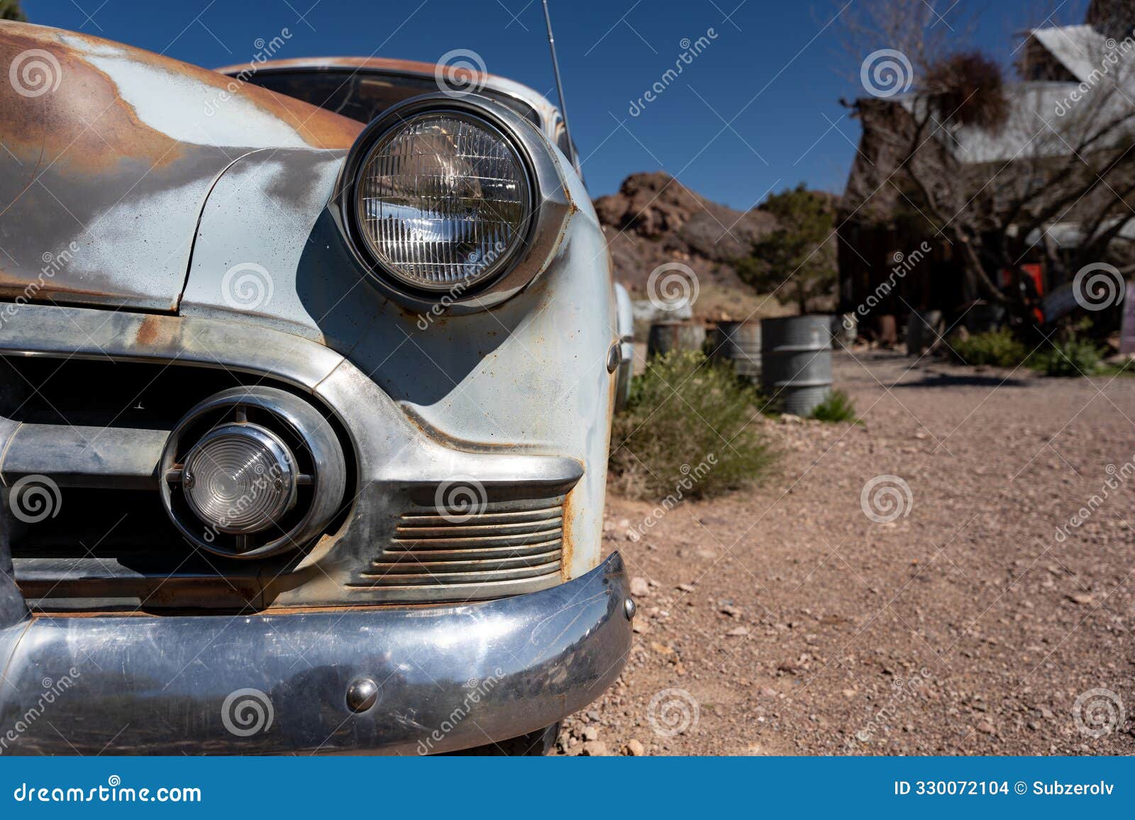 Close-Up Of Rusty Screw Driven Into Wood Stock Image | CartoonDealer ...