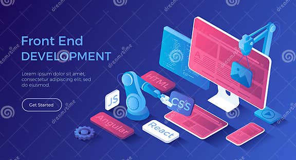 Frontend Development, Creating a Site Layout, Template. Converting Data ...