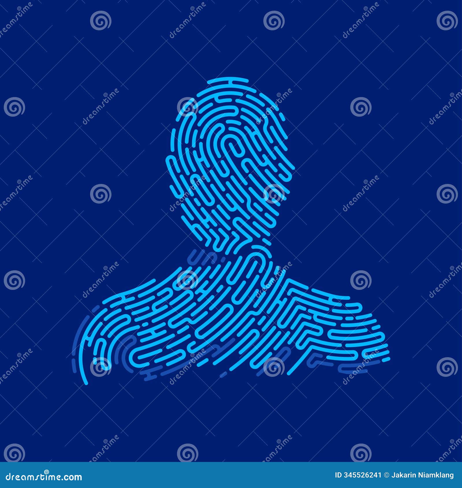 FrontFace stock illustration. Illustration of therapy - 345526241