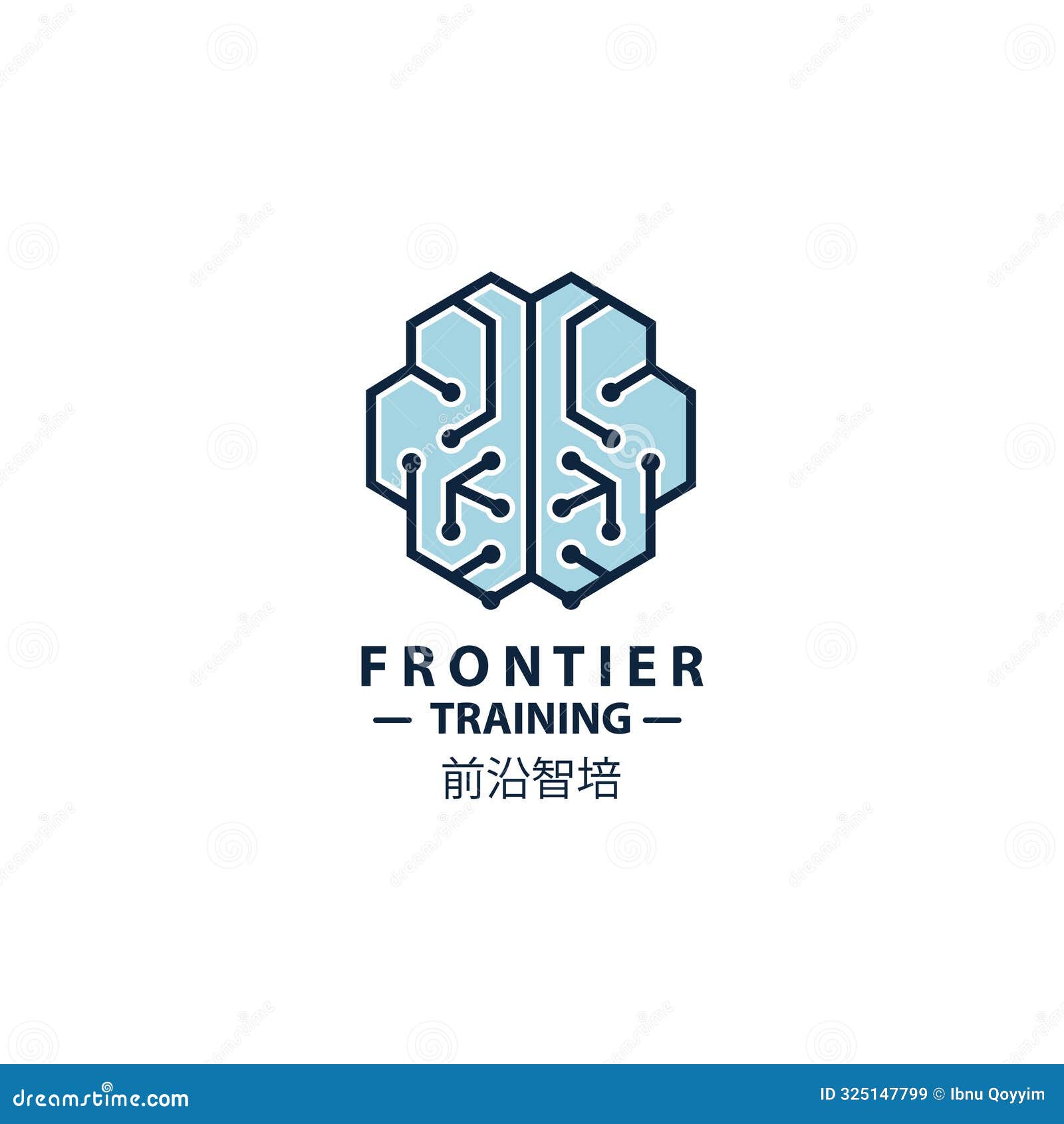 Frontier Logo Cartoon Vector | CartoonDealer.com #142001223