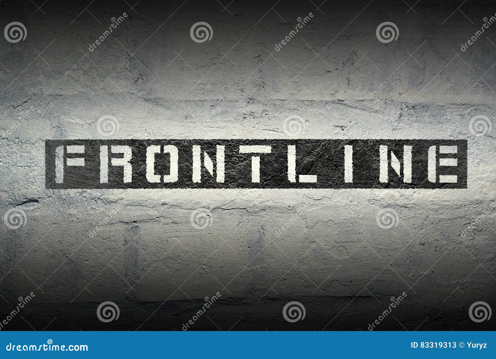 Frontline WORD GR stock image. Image of frontline, dark - 83319313