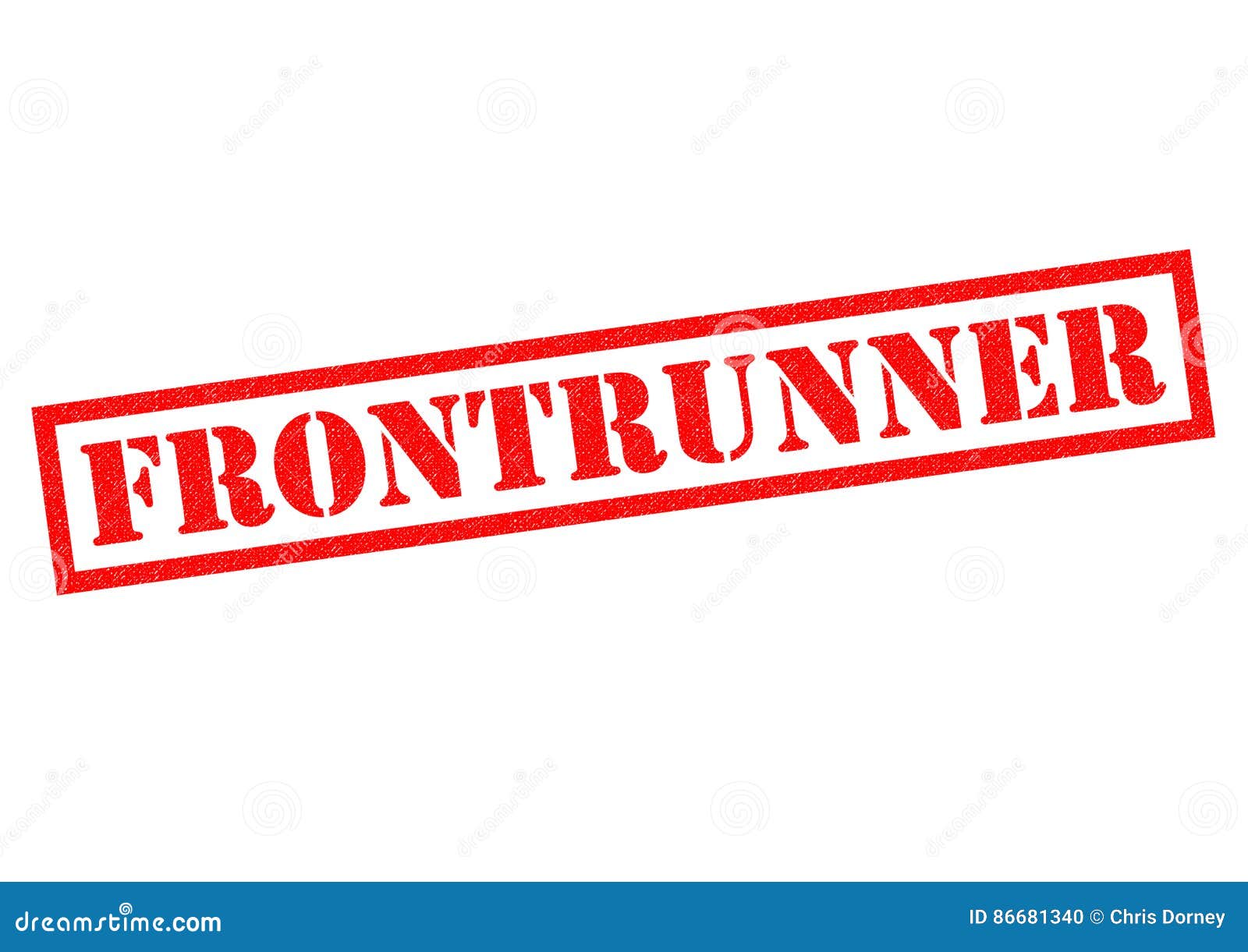 FRONTRUNNER stock illustration. Illustration of frontrunner - 86681340