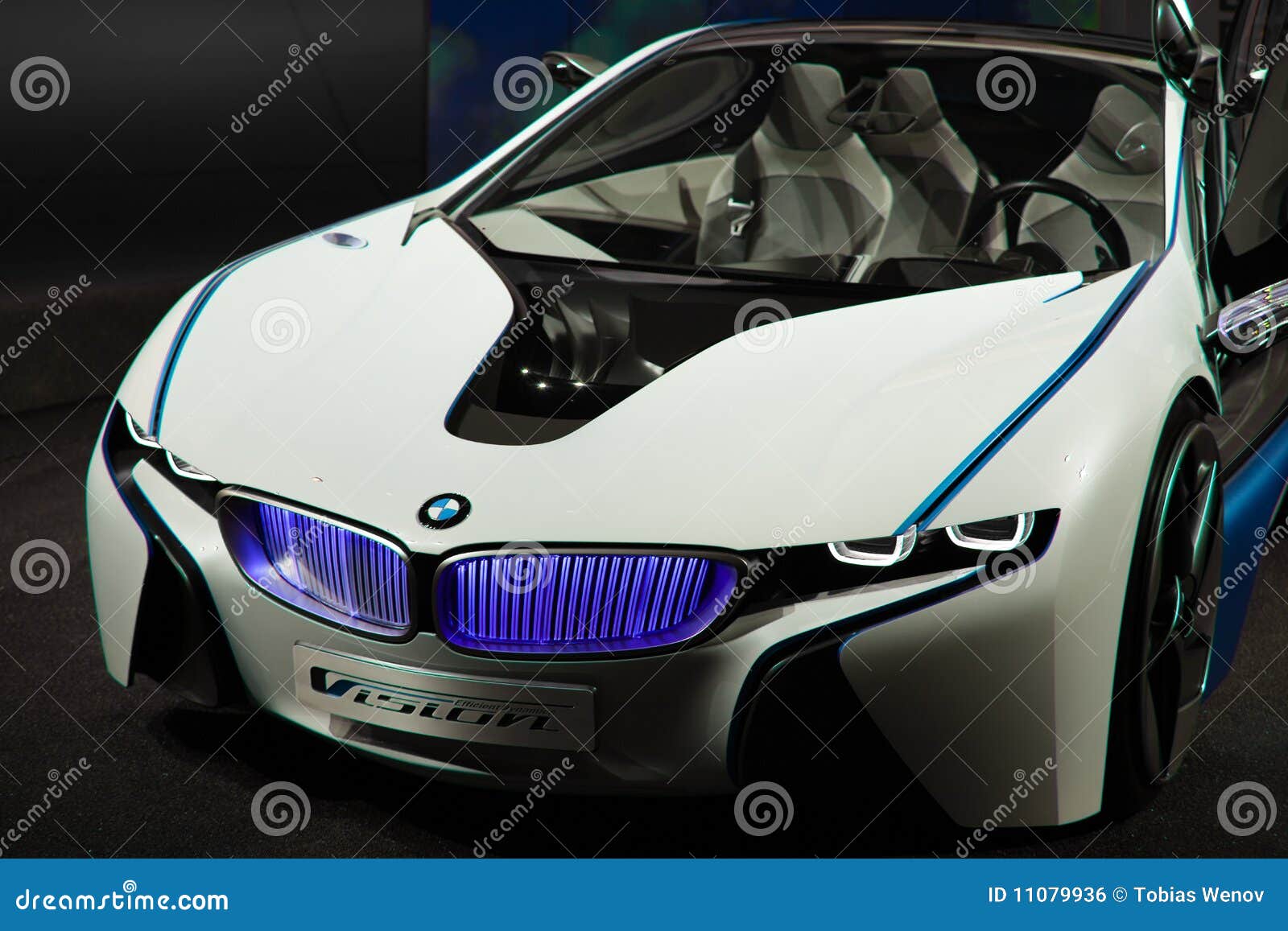Frontseite Des BMW-Konzept-Auto-Anblicks Redaktionelles Foto - Bild von ...